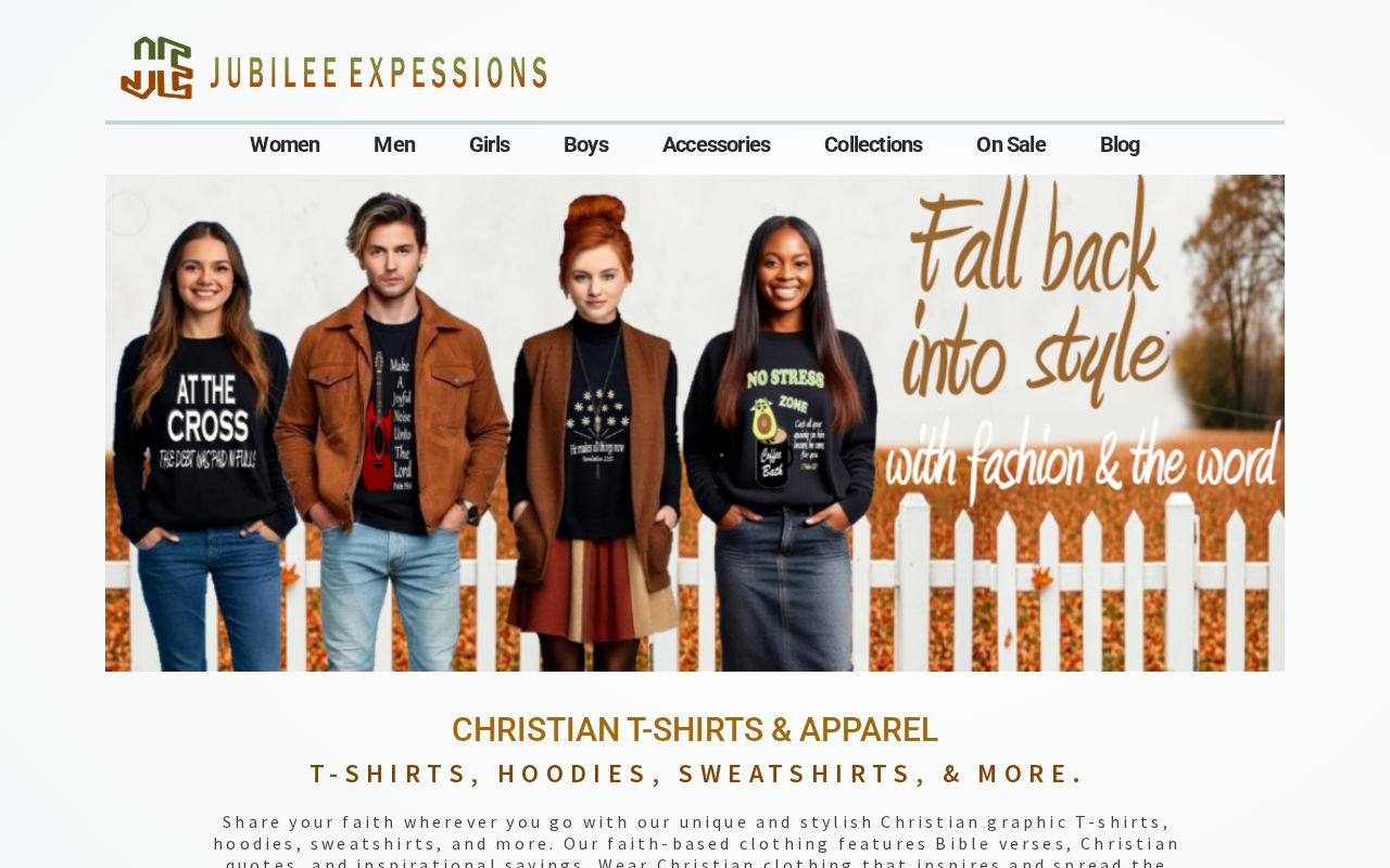 Jubilee Expressions | Christian T-shirts & Christian Apparel